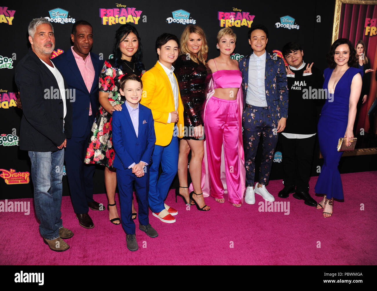 New York, USA. 30th July 2018. Cast Of Freaky Friday attends the ...