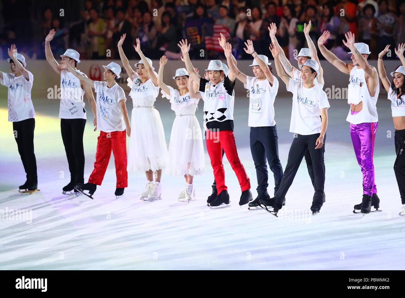 Osaka, Japan. 28th July, 2018. General view Figure Skating : THE ICE ...