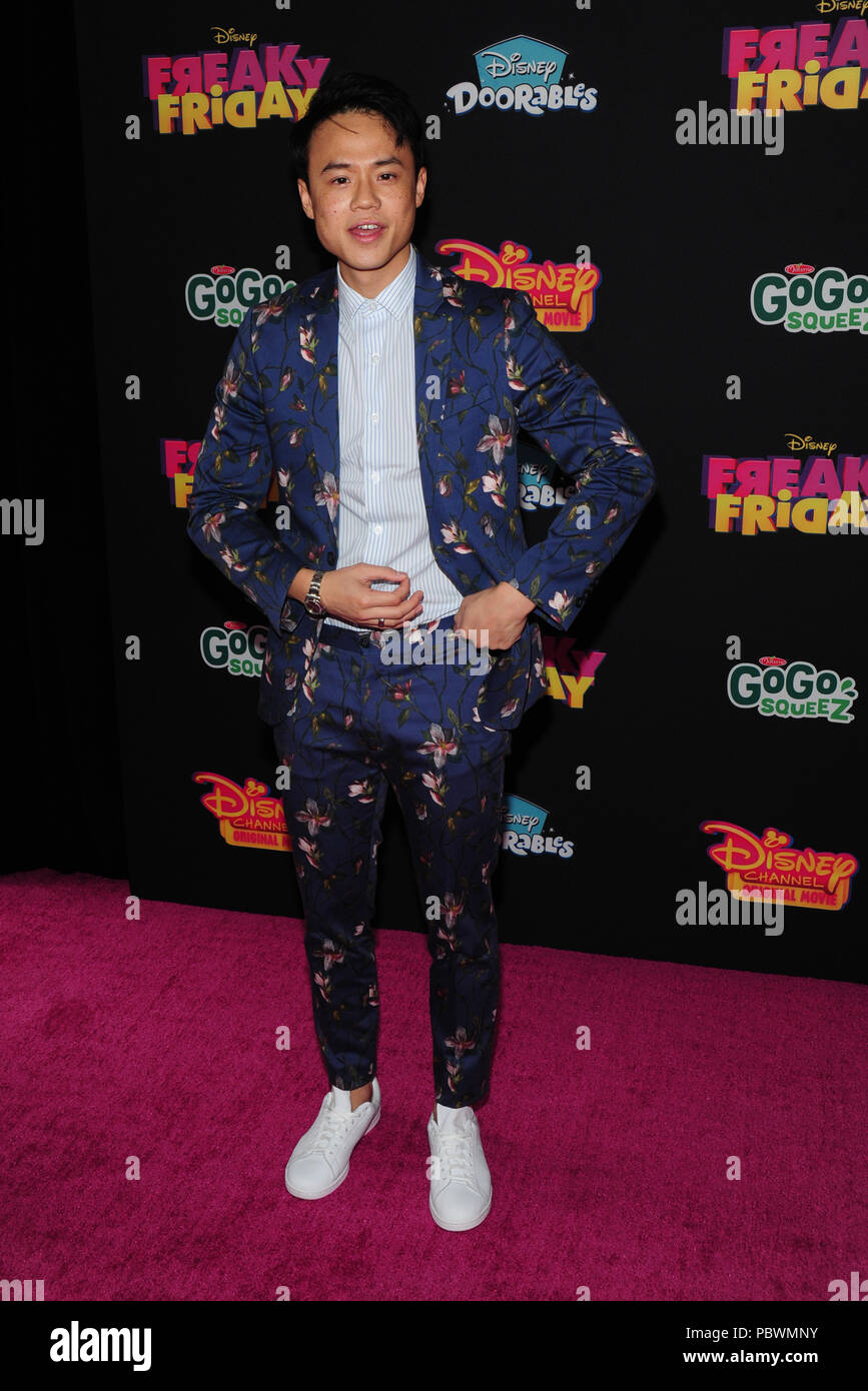New York, USA. 30th July 2018. Ricky He attends the 'Freaky Friday' New ...