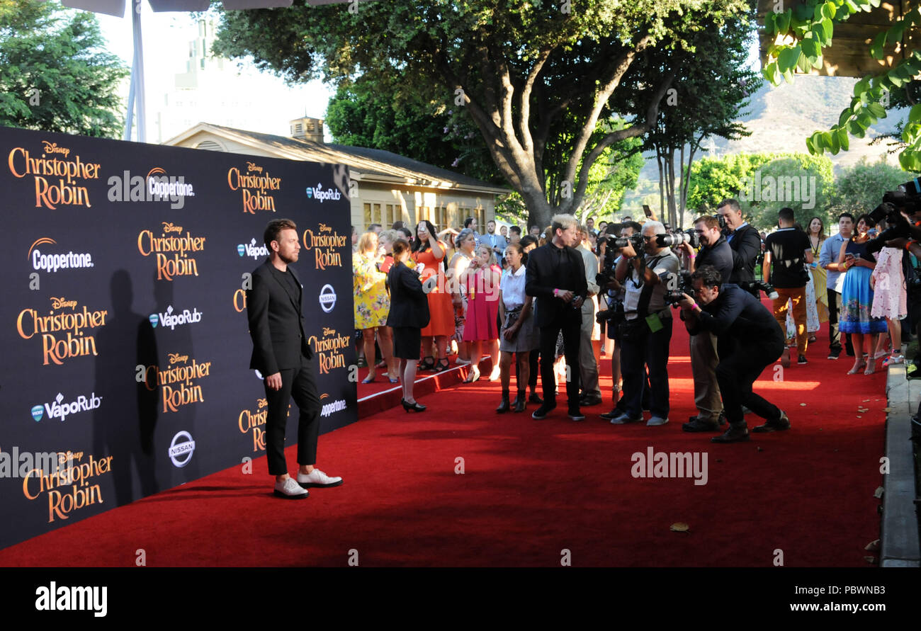 Burbank, California, USA. 30th July 2018. Actor Ewan McGregor attends ...