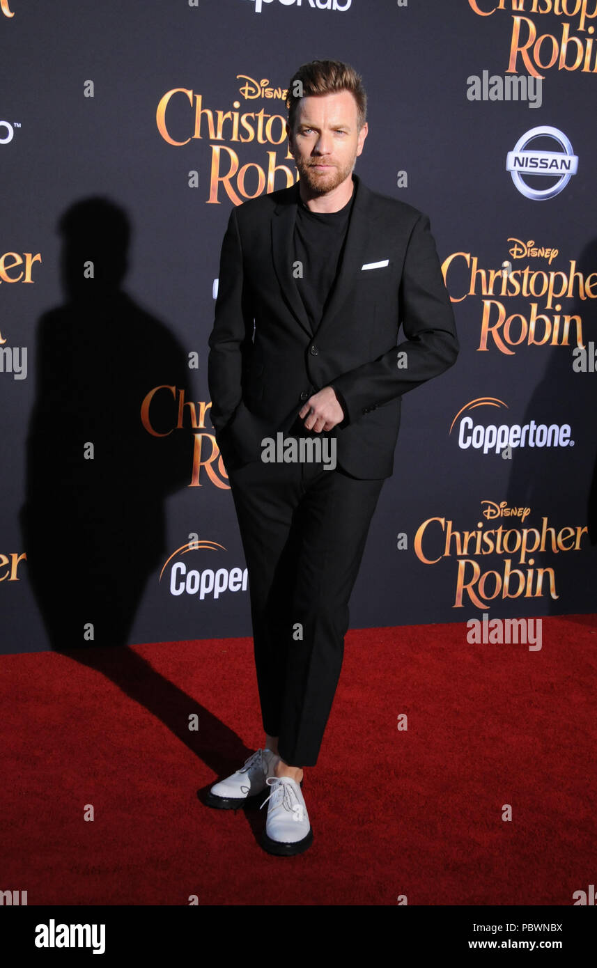 Burbank, California, USA. 30th July 2018. Actor Ewan McGregor attends ...