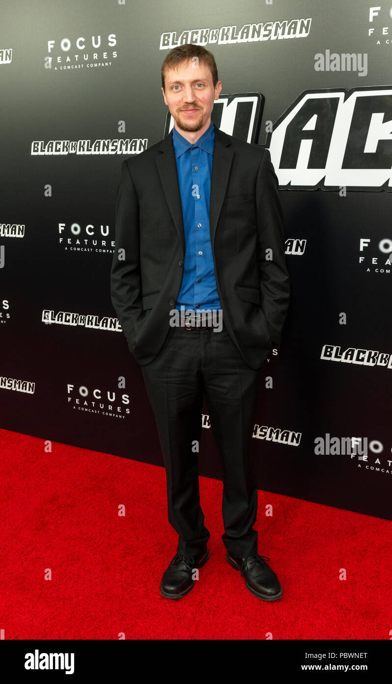 New York, USA. July 30, 2018: David Rabinowitz attends BlacKkKlansman ...