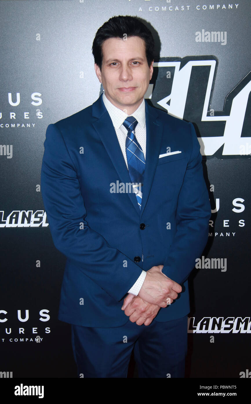 New York, NY, USA. 30th July, 2018. Ken Garito at "BlacKkKlansman" New ...