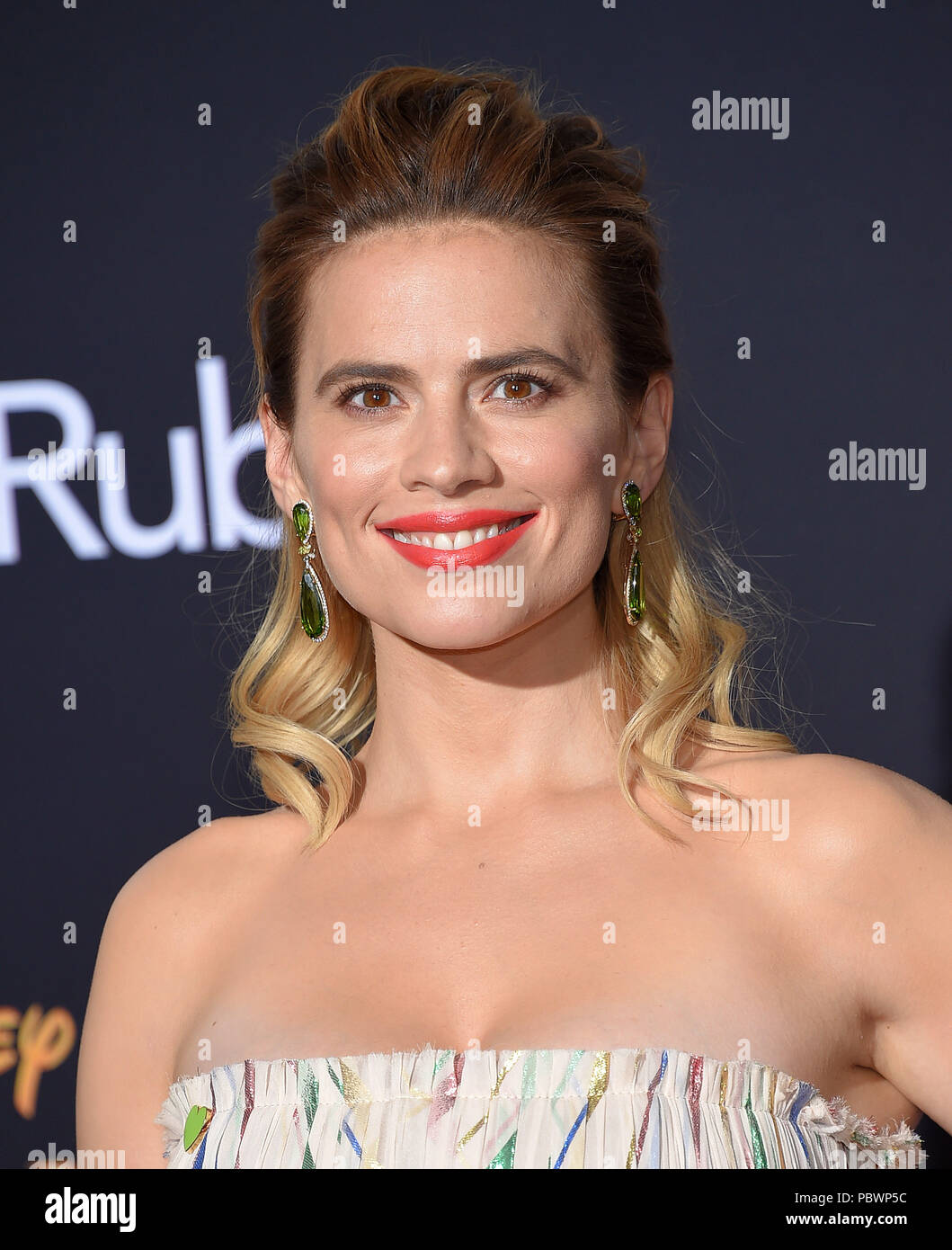 Burbank, California, USA. 30th July, 2018. Haley Atwell arrives for the ...