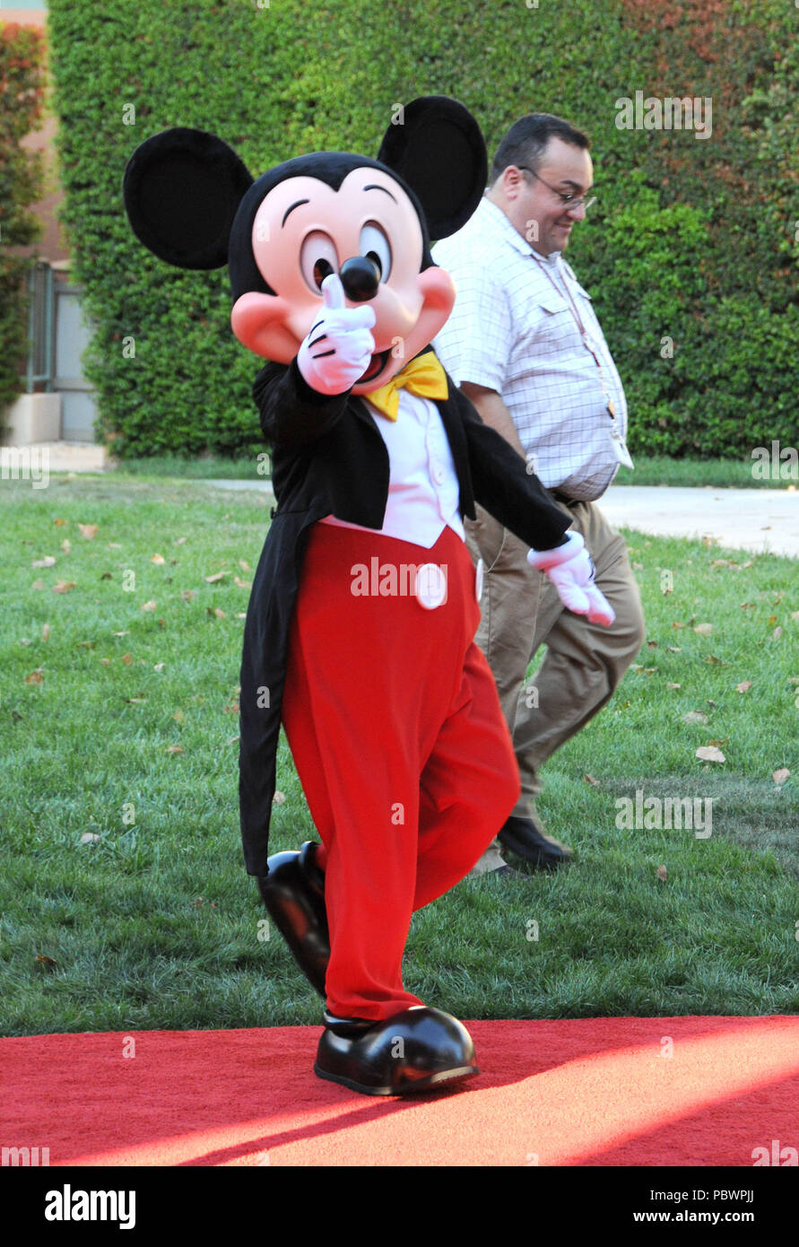 Burbank, California, USA. 30th July 2018. Mickey Mouse attends the ...