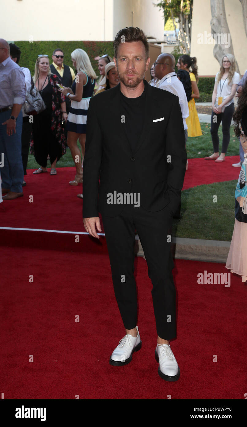 Burbank, California, USA. 30th July, 2018. Ewan McGregor, at Premiere ...