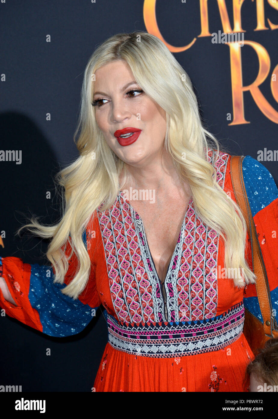 Los Angeles, USA. 30th July 2018. Tori Spelling at the world premiere ...