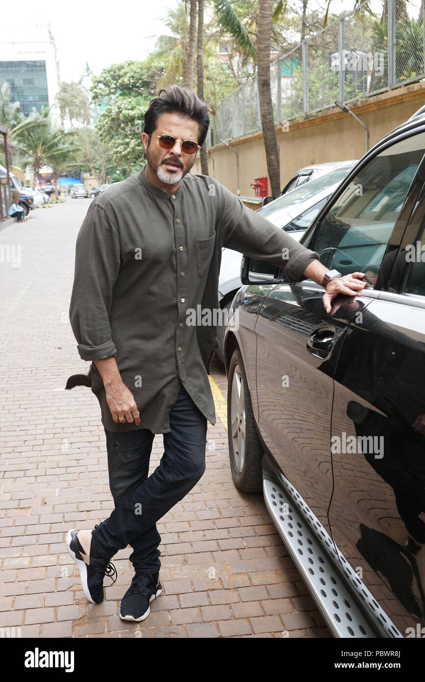 Mumbai, India. 30th July 2018: Anil Kapoor and Rajkumar Rao spotted at ...