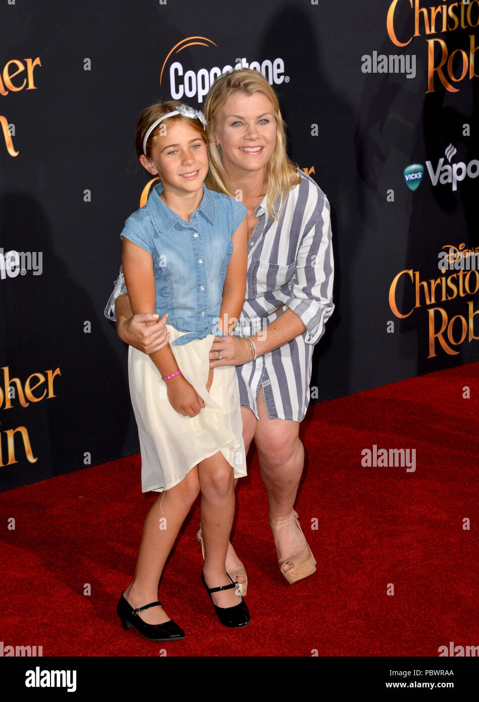 Los Angeles, USA. 30th July 2018. Alison Sweeney & Megan Sanov at the ...