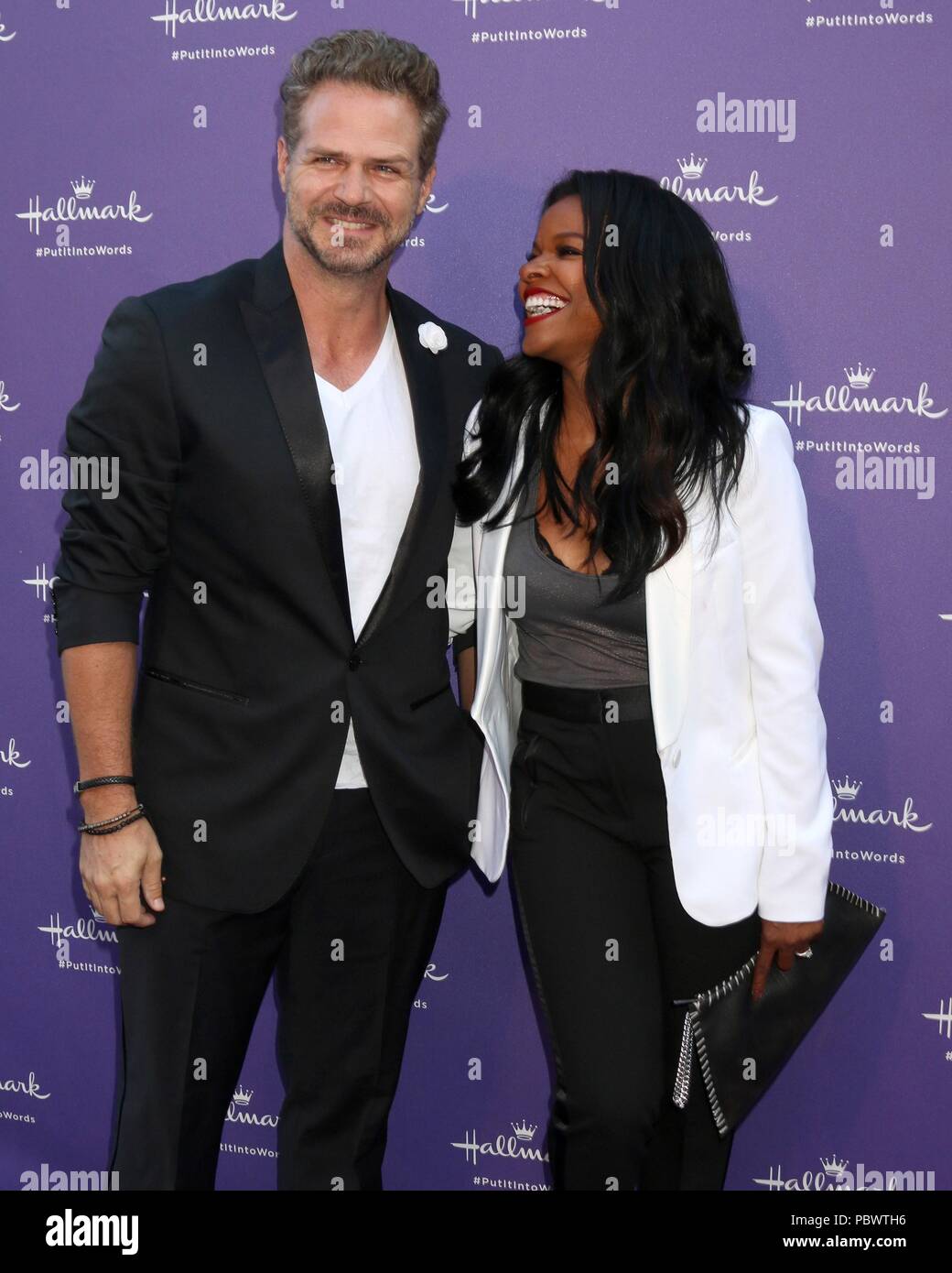 Los Angeles, CA, USA. 30th July, 2018. Bradford Sharp, Keesha Sharp at ...