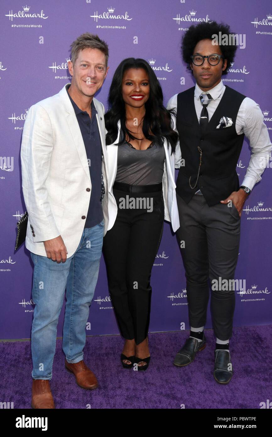 Los Angeles, CA, USA. 30th July, 2018. Kevin Rahm, Keesha Sharp ...