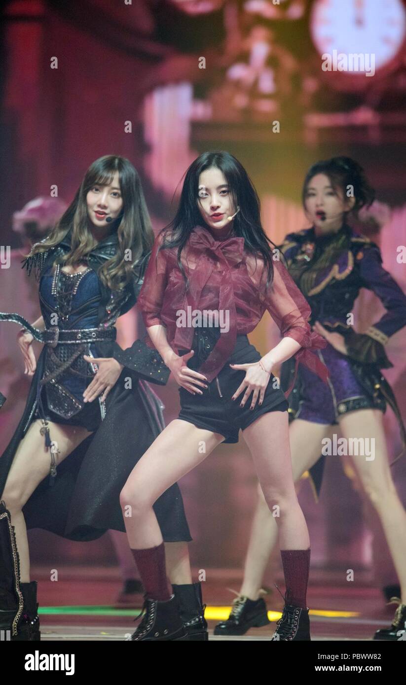 Shanghai, Shanghai, China. 31st July, 2018. Shanghai, CHINA-Chinese singer and actress Ju Jingyi ...