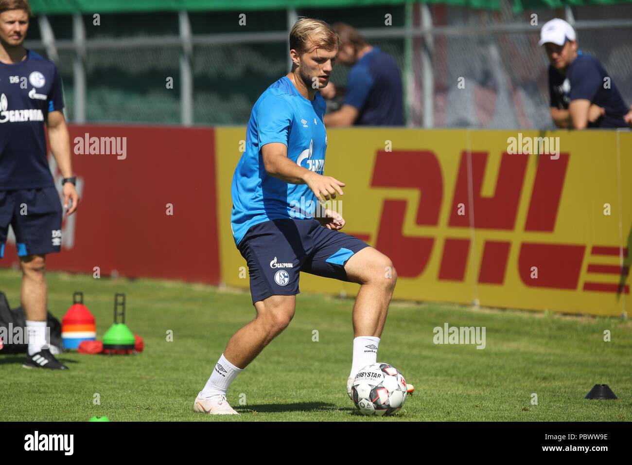 31.07.2018, Austria, Mittersil: Football, Bundesliga, training of FC ...