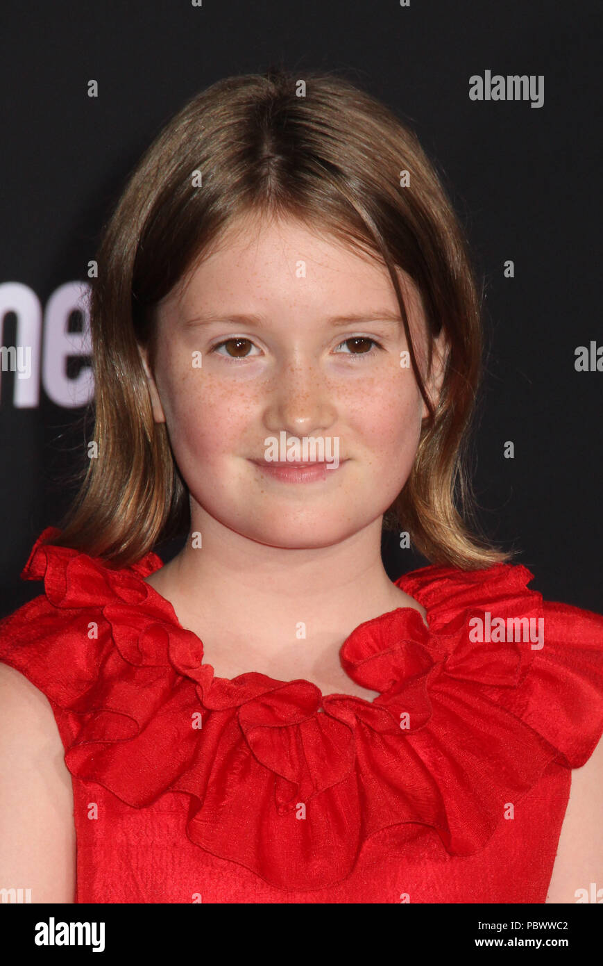 Burbank, California, USA. 30th July 2018. Bronte Carmichael 07/30/2018 ...