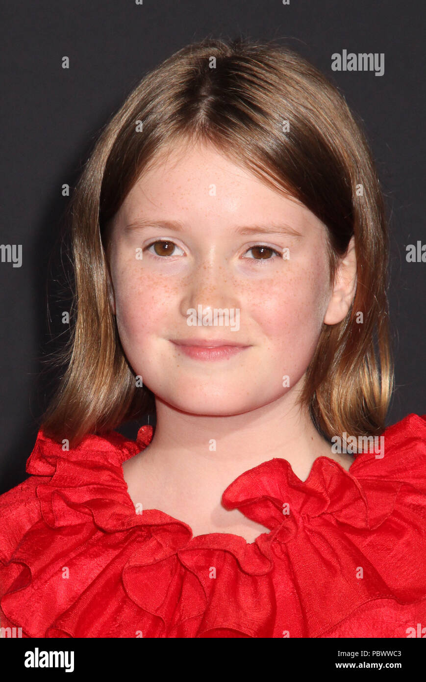 Burbank, California, USA. 30th July 2018. Bronte Carmichael 07/30/2018 ...