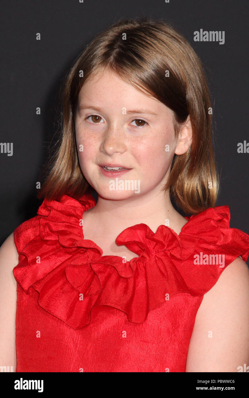 Burbank, California, USA. 30th July 2018. Bronte Carmichael 07/30/2018 ...