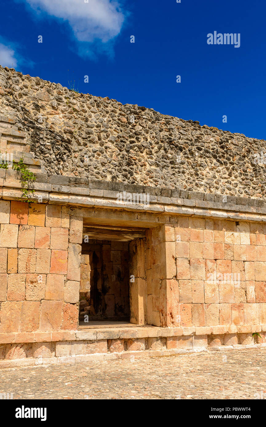 Building of The Nunnery, Uxmal, an ancient Maya city of the classical ...