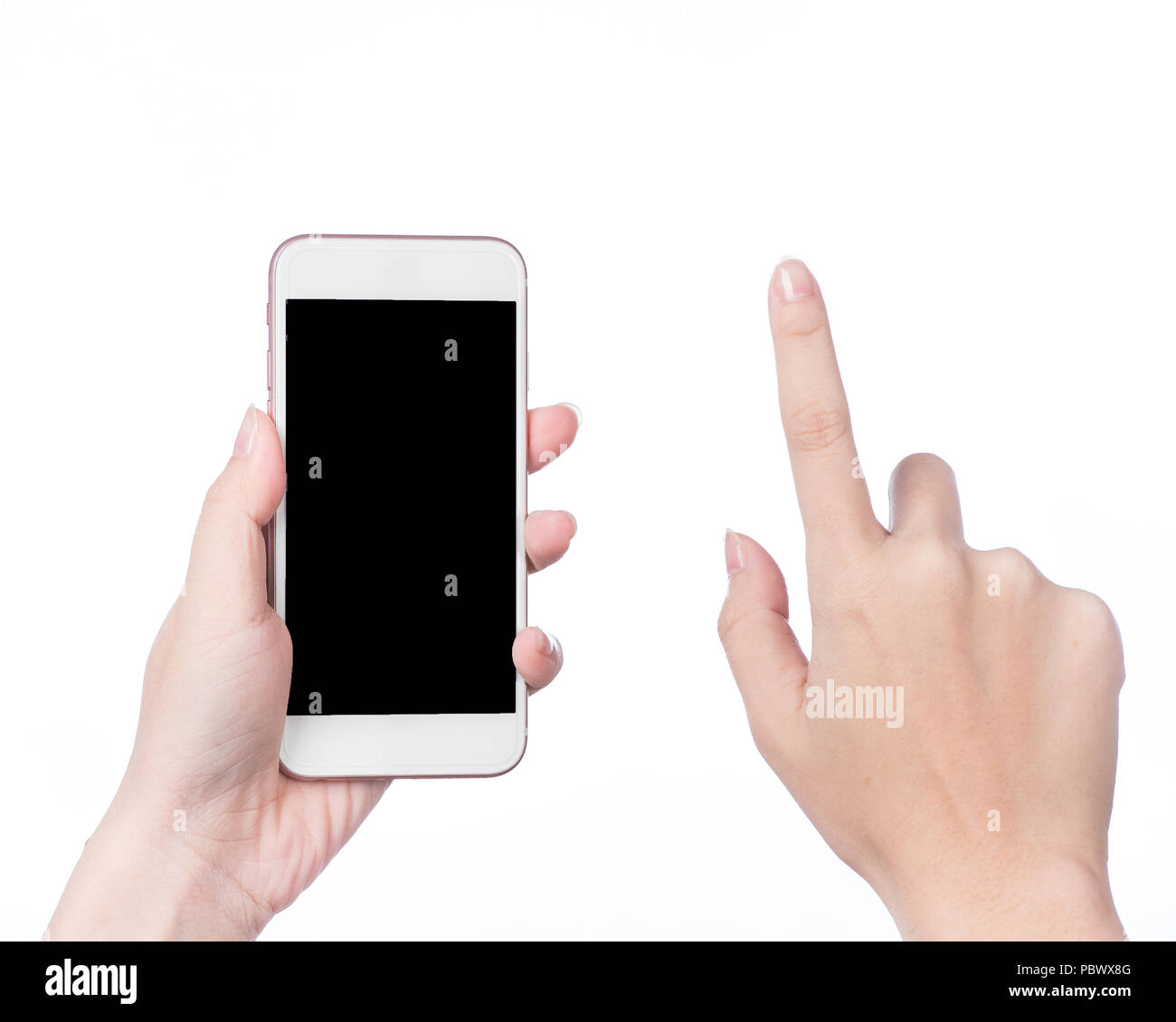 Closeup on modern social Cut Out Stock Images & Pictures - Alamy