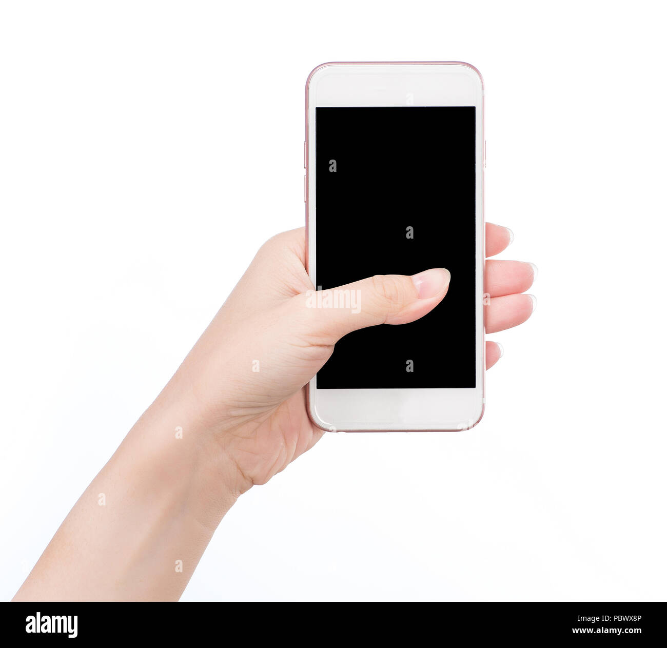 Hand holding phone hi-res stock photography and images - Alamy