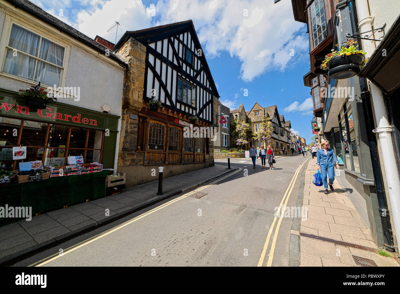 Sherborne high street hi-res stock photography and images - Alamy