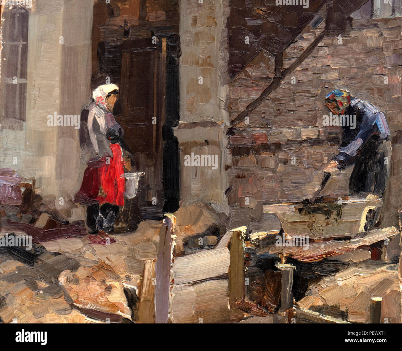 oil painting, portrait, handmade Stock Photo - Alamy