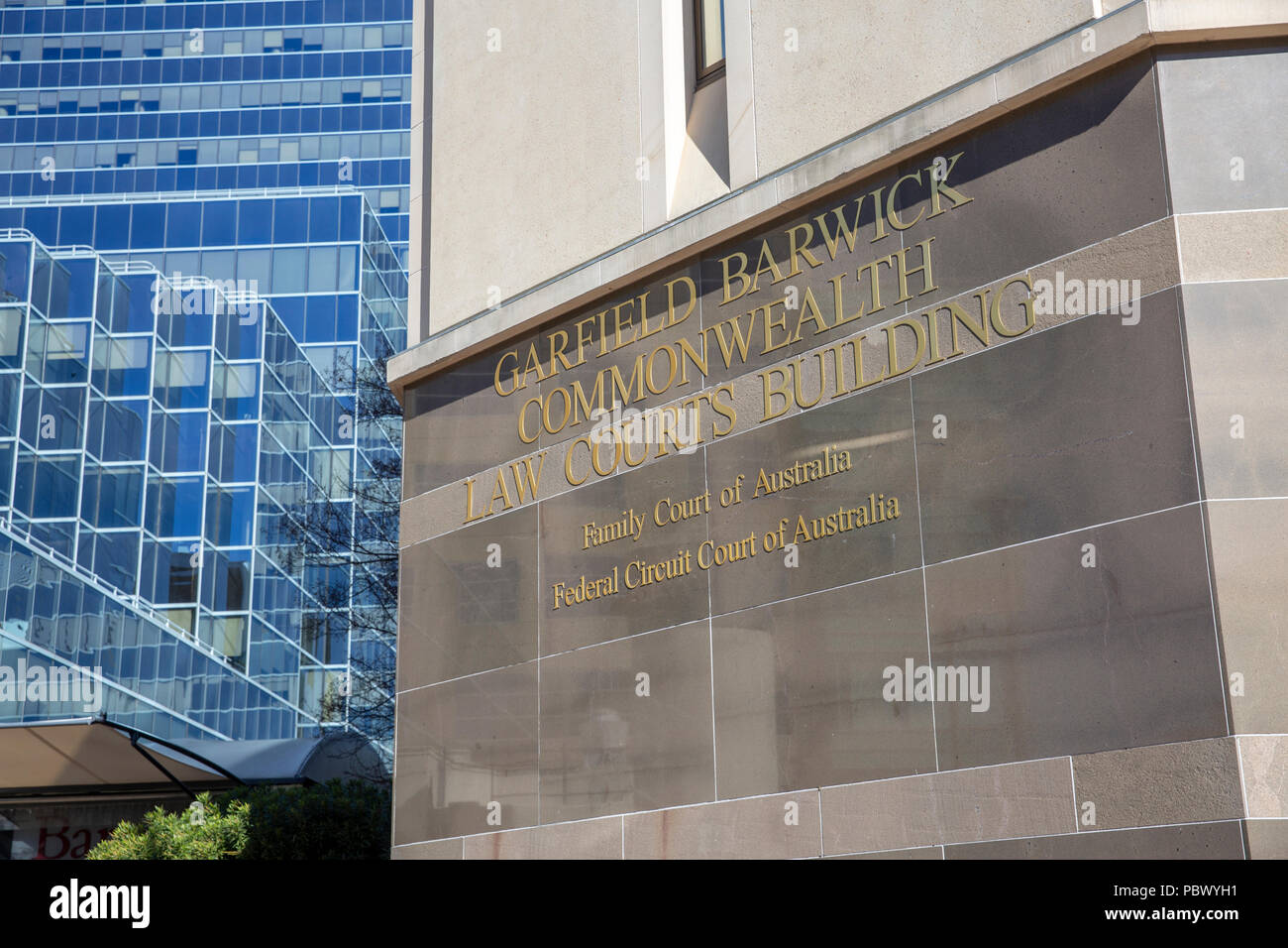 The Garfield Barwick Commonwealth Law Courts Building on George st in ...