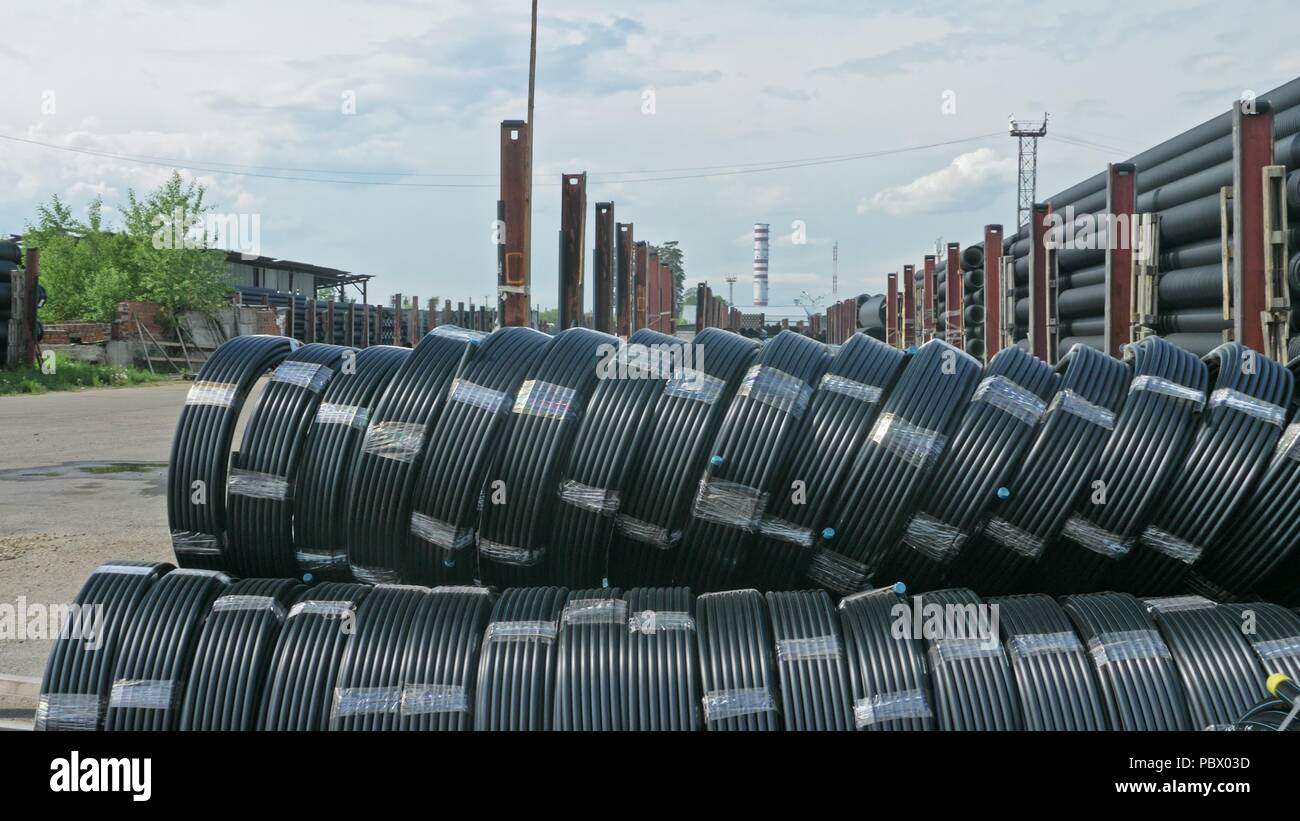 Pvc pipes composite pipe hi-res stock photography and images - Alamy