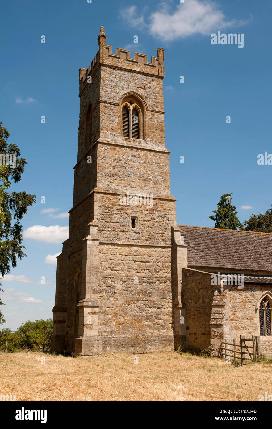 St. Helen`s Church, Great Oxendon, Northamptonshire, England, UK Stock ...