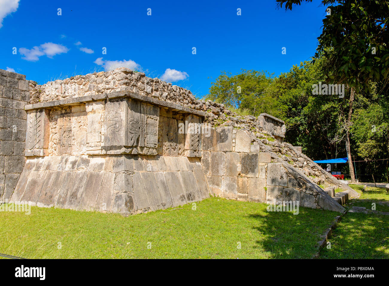 Venus Platform, Chichen Itza, Tinum Municipality, Yucatan State. It was ...