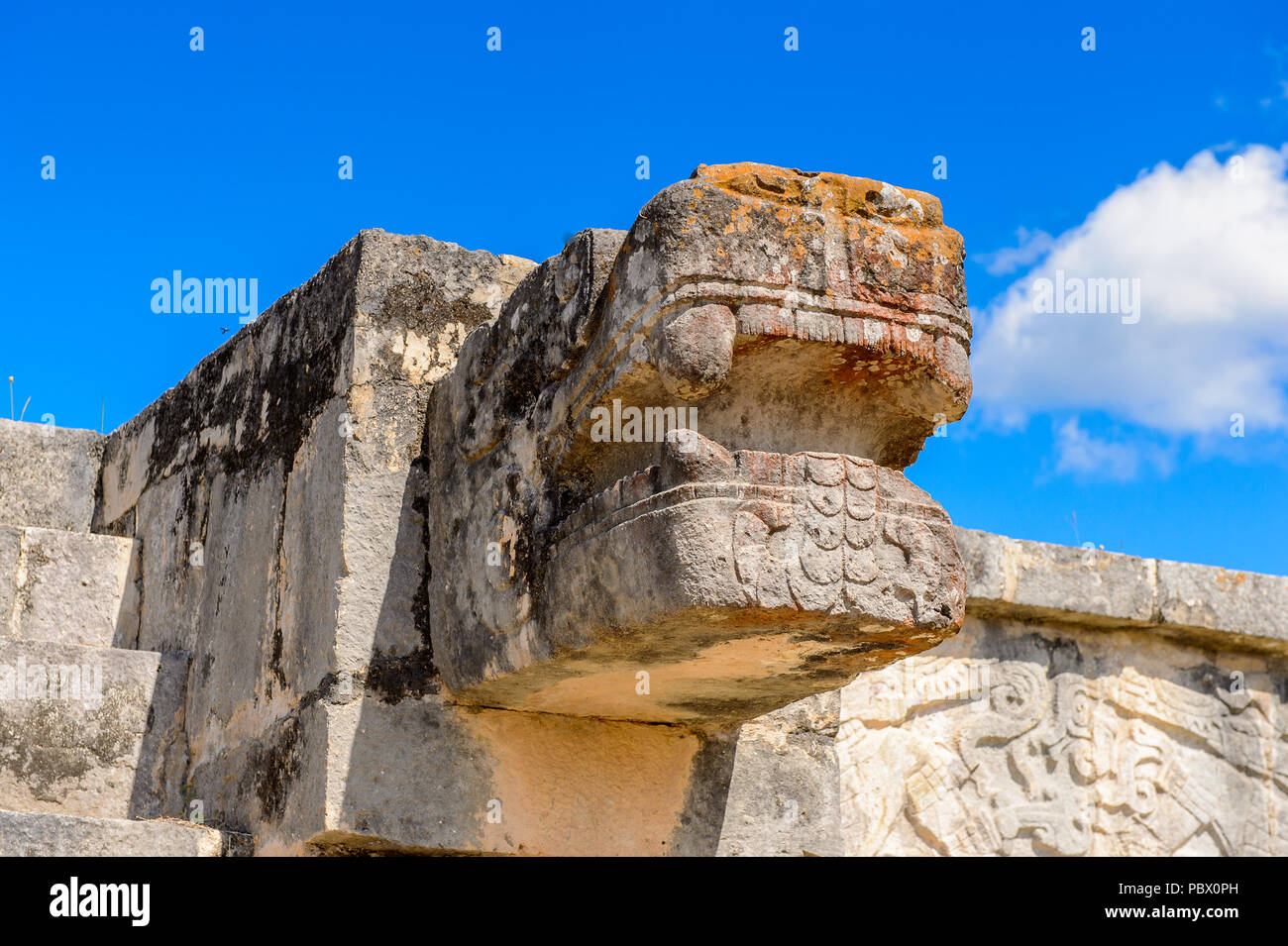 Plumed serpent god hi-res stock photography and images - Alamy