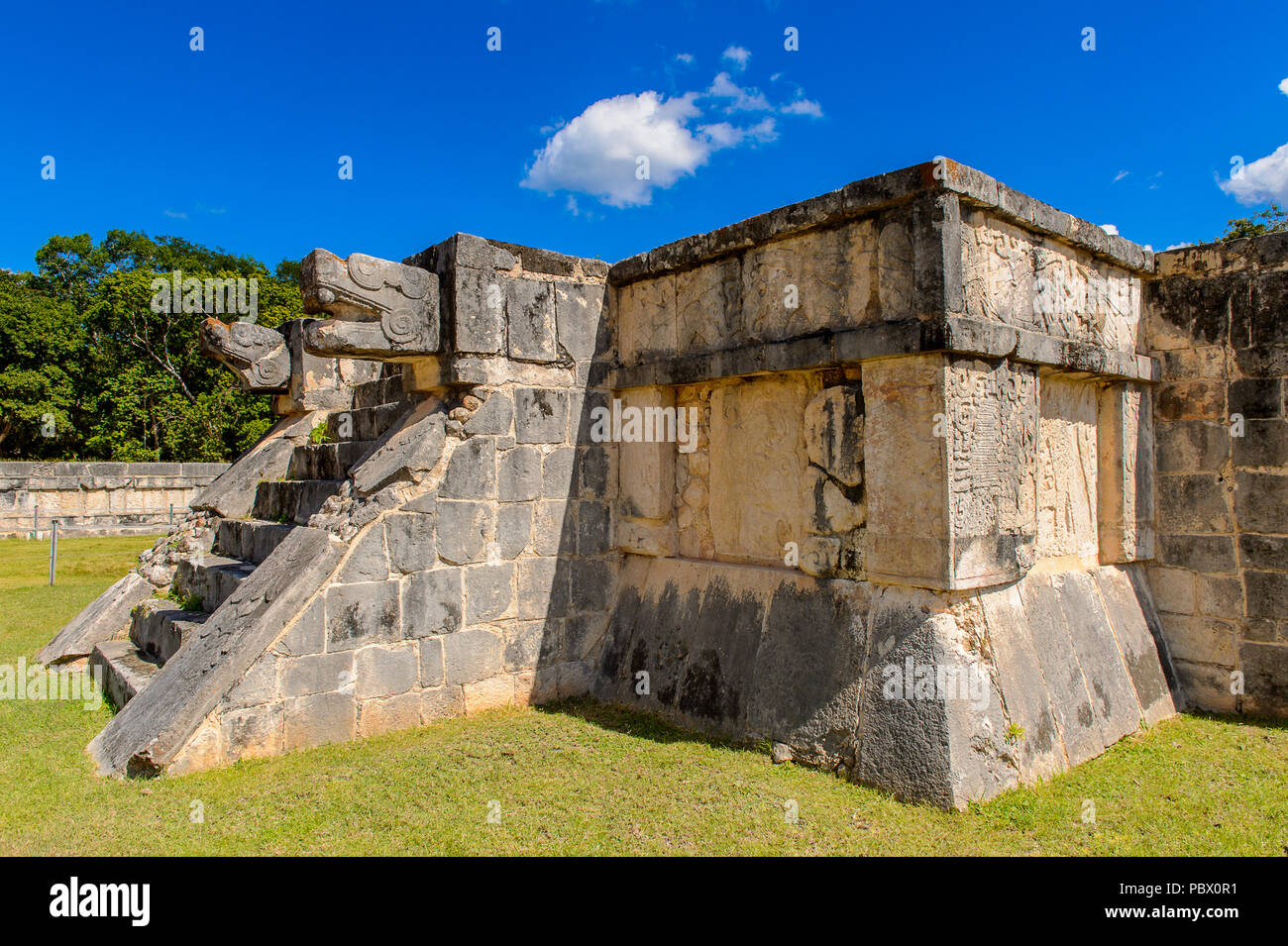 Venus Platform, Chichen Itza, Tinum Municipality, Yucatan State. It was ...