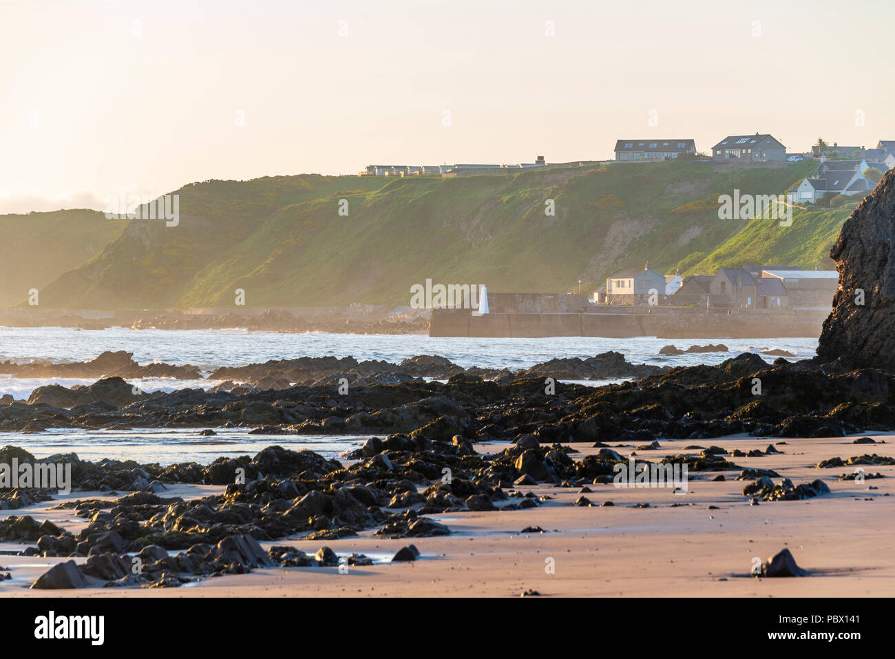 twilight over the Cullen Bay Stock Photo - Alamy