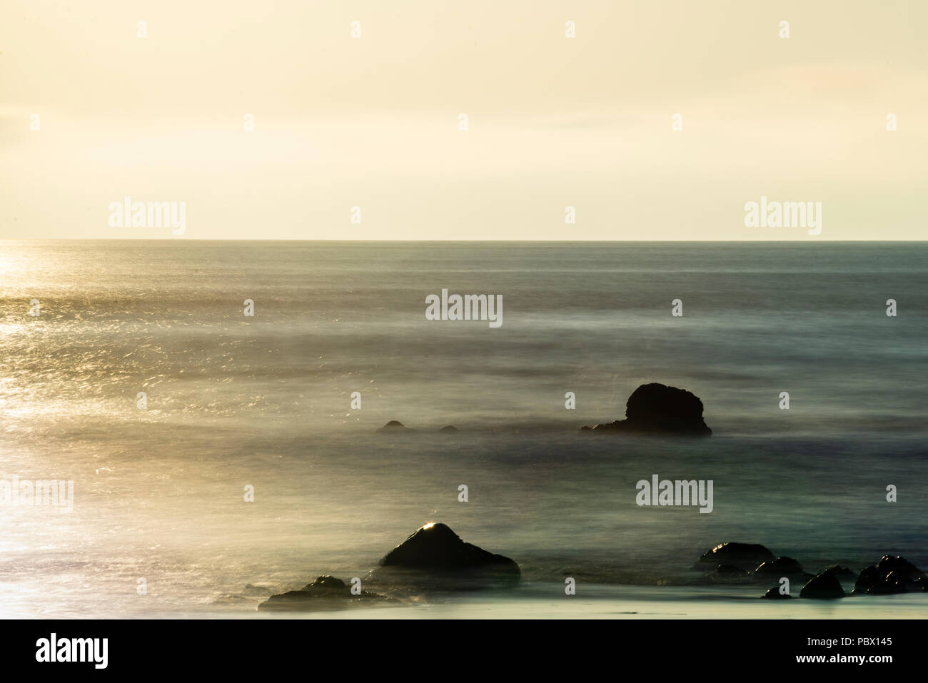 twilight over the Cullen Bay Stock Photo - Alamy