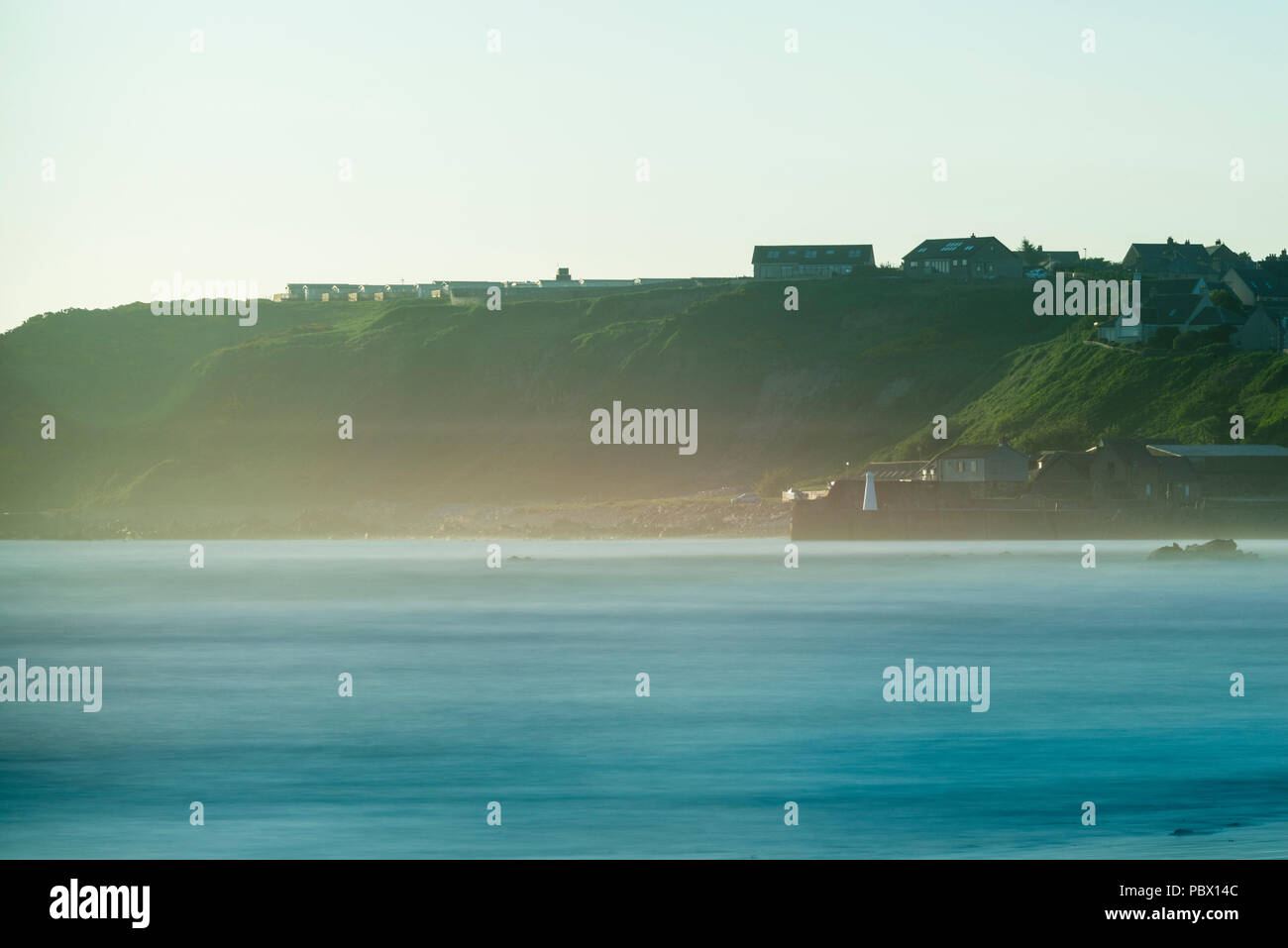 twilight over the Cullen Bay Stock Photo - Alamy