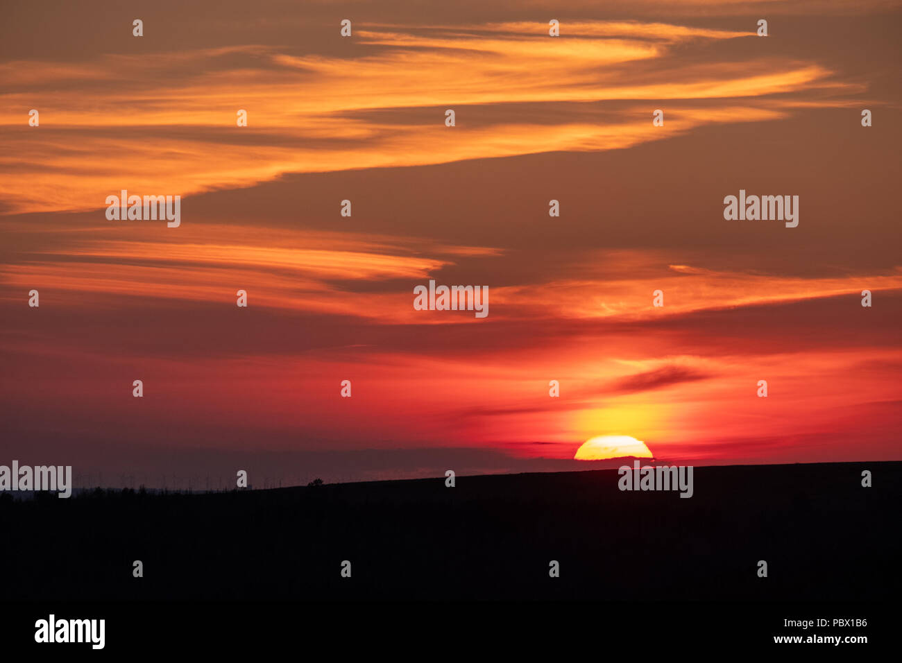 Lancashire moors painting hi-res stock photography and images - Alamy