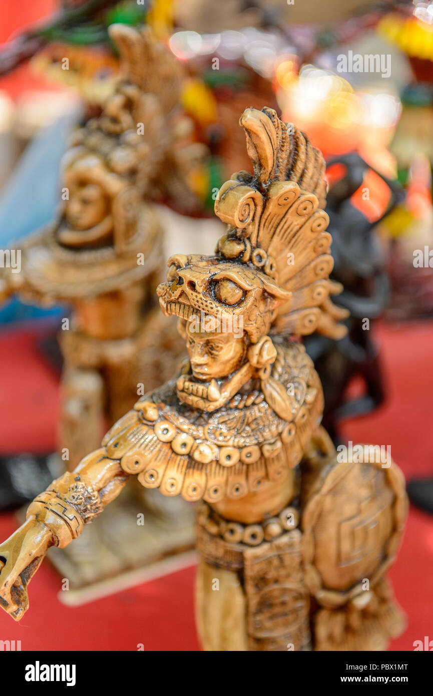 Little Statues, Authentic handcraft souvenirs of maya civilisation ...