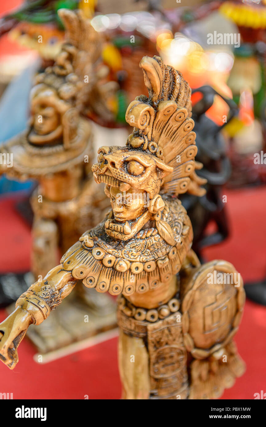 Little Statues, Authentic handcraft souvenirs of maya civilisation ...