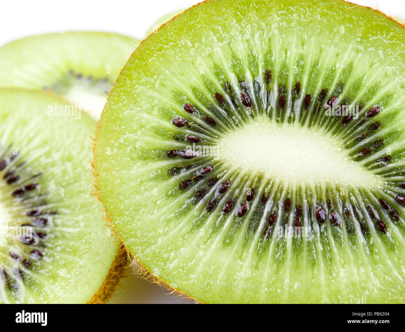 Close up texture background Kiwi fruit Stock Photo - Alamy