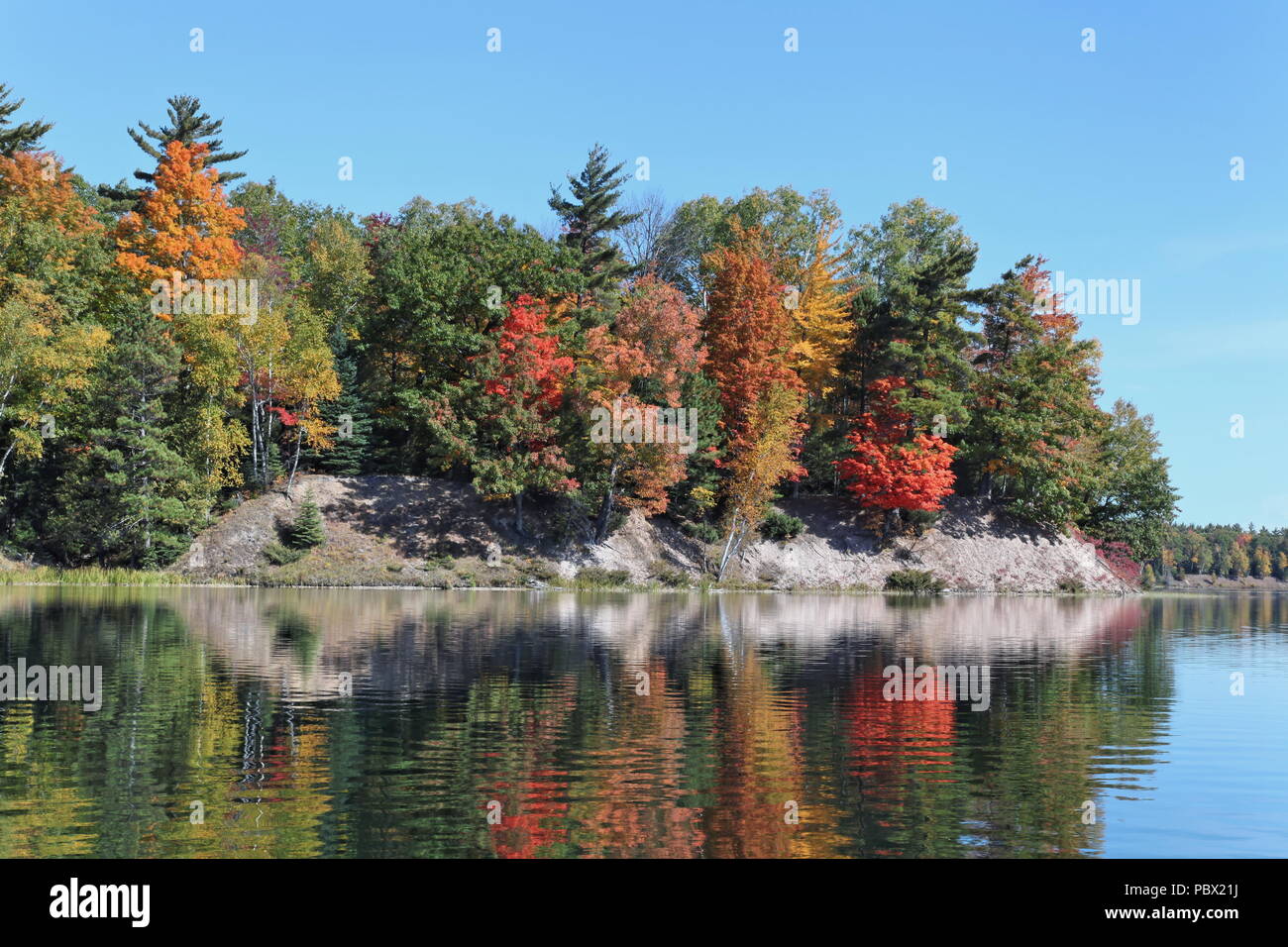 AuSable River, Michigan Stock Photo - Alamy