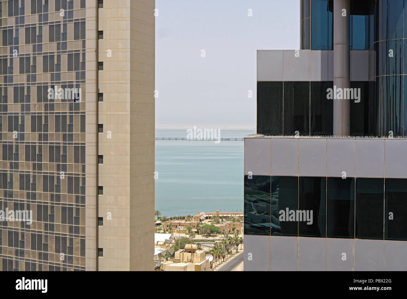 Modern architecture skyscraper buildings in Kuwait Stock Photo - Alamy