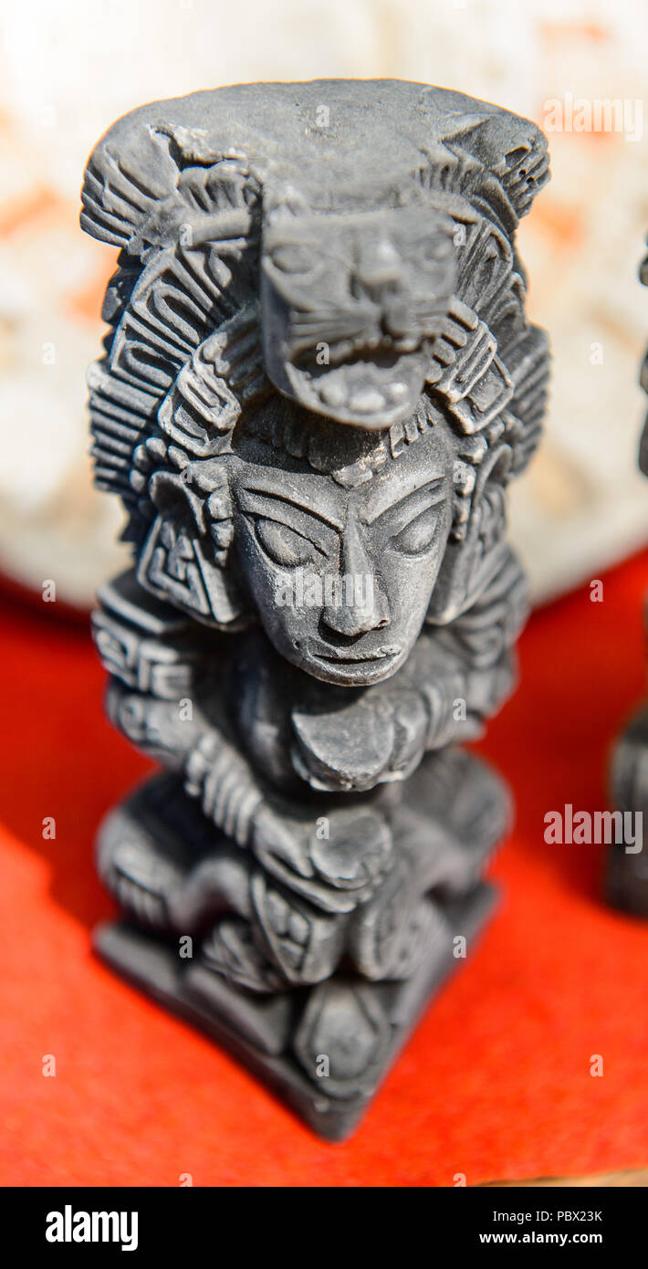 Authentic handcraft souvenirs of maya civilisation Stock Photo - Alamy