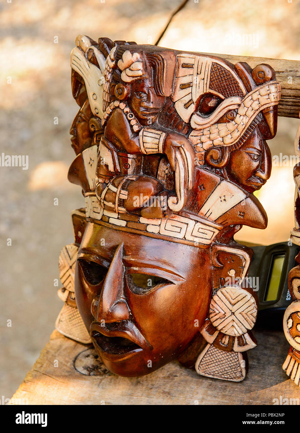 Authentic handcraft souvenirs of maya civilisation Stock Photo - Alamy