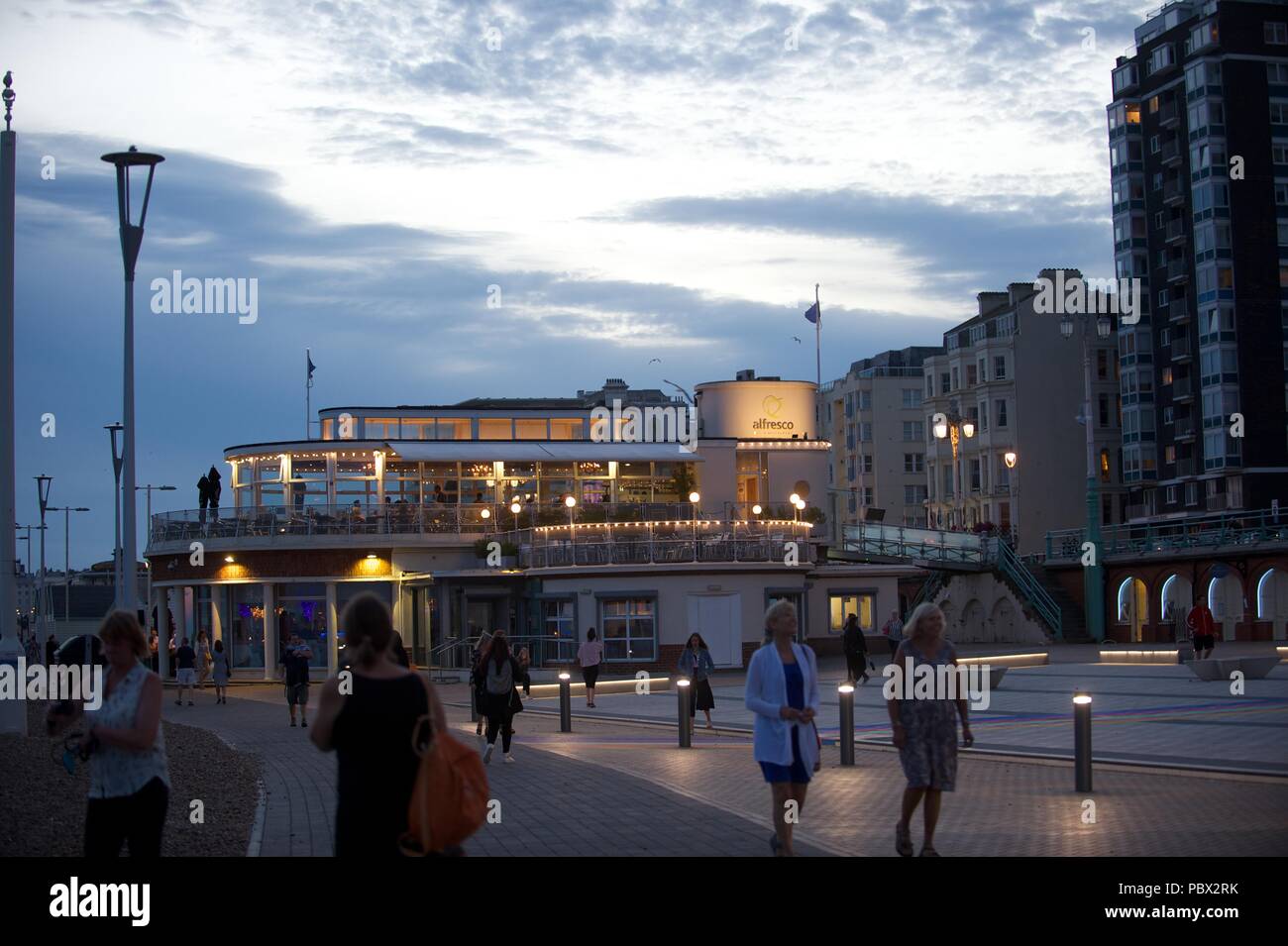 Brighton Seafront summer 2018 Stock Photo - Alamy