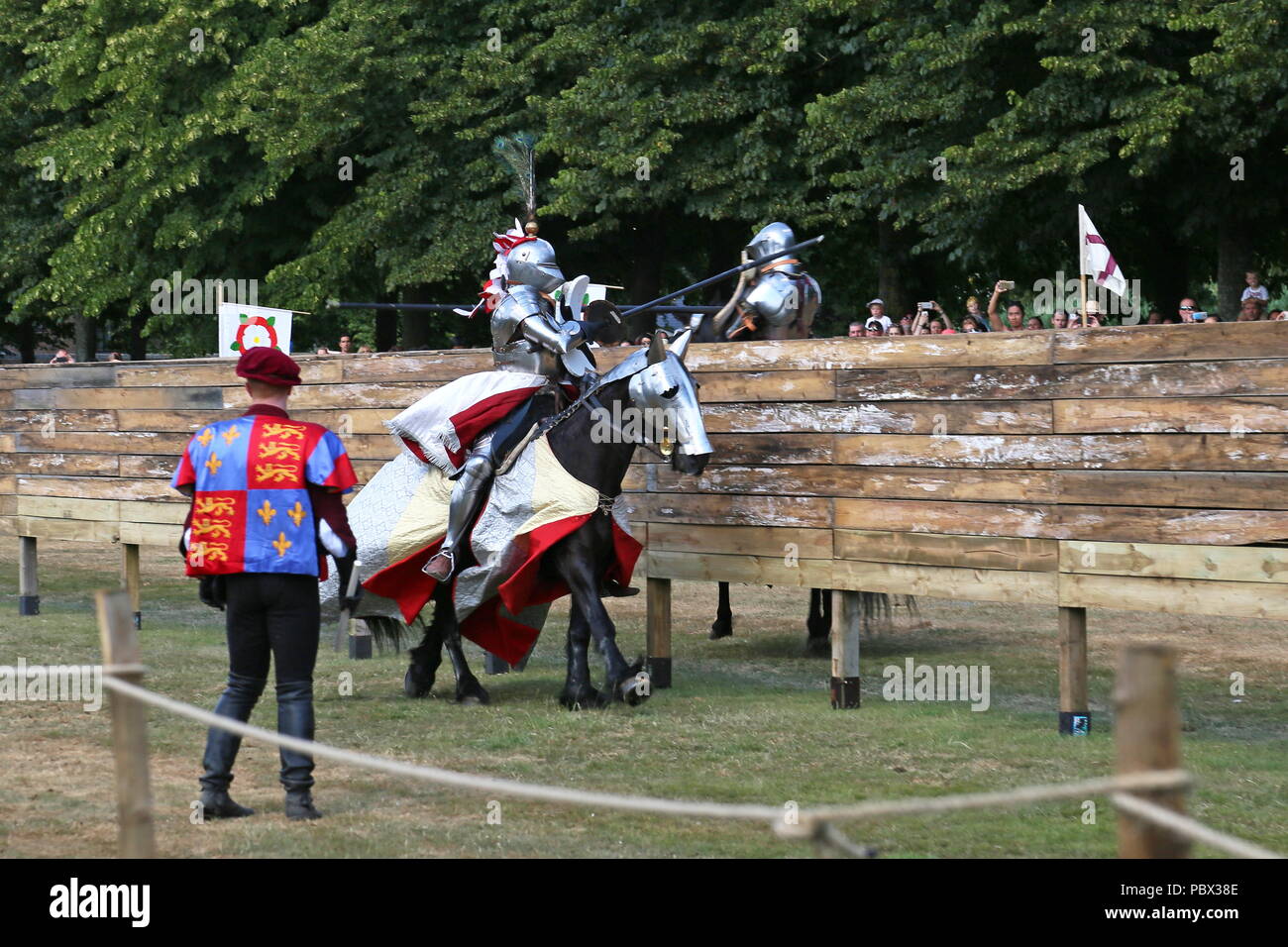Sir John Wallop, Tudor Joust, Hampton Court Palace, East Molesey ...