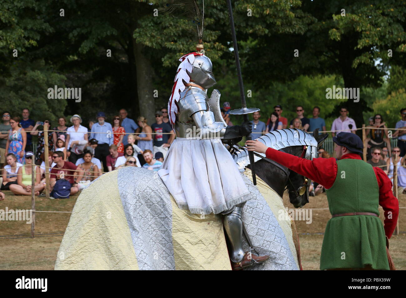 Sir John Wallop, Tudor Joust, Hampton Court Palace, East Molesey ...