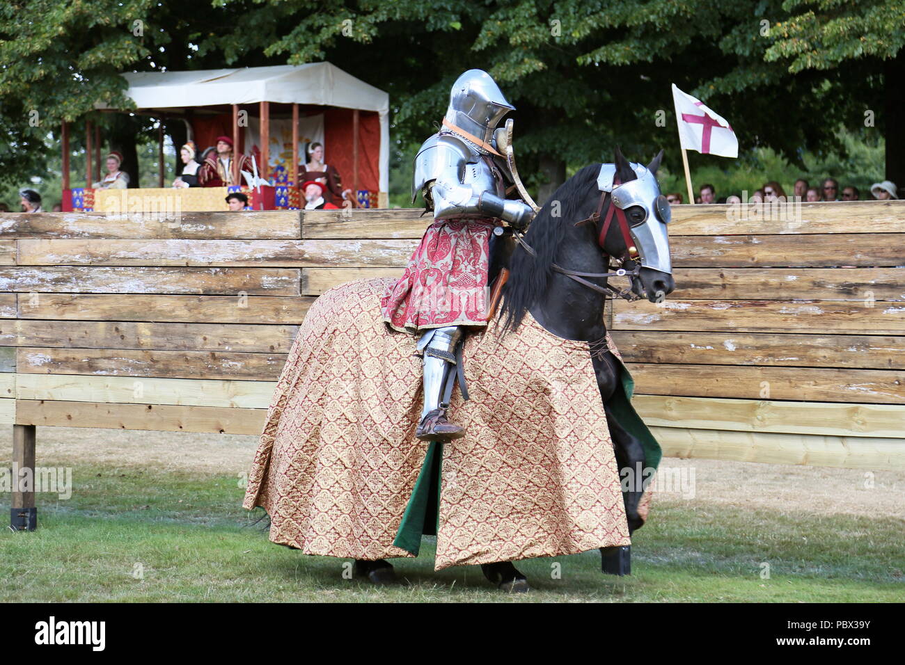 John of england jousting hi-res stock photography and images - Alamy