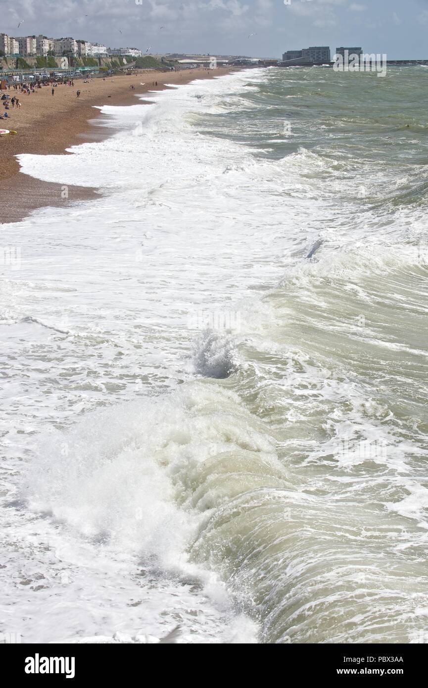 Brighton Seafront summer 2018 Stock Photo - Alamy