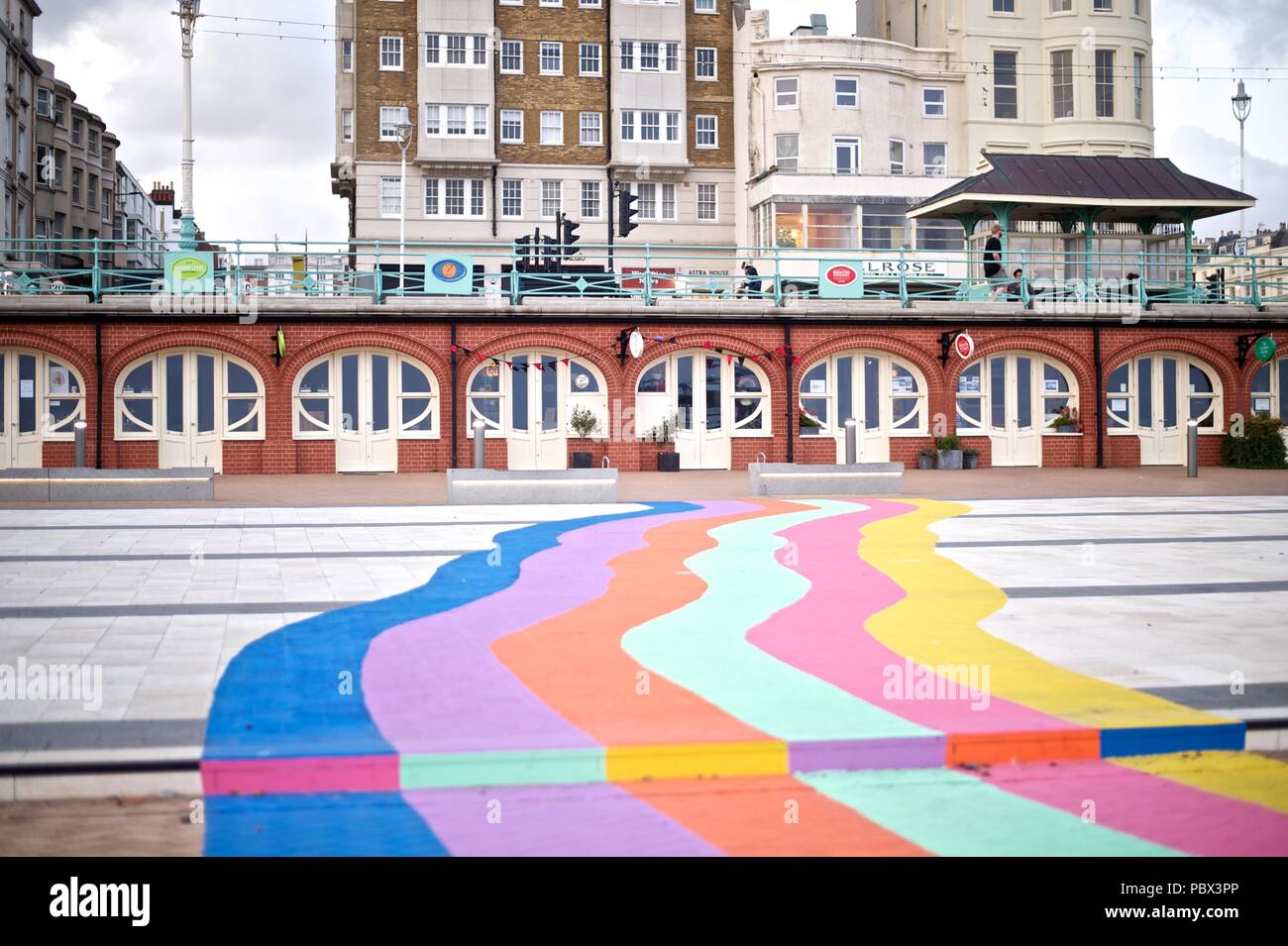 Brighton Seafront summer 2018 Stock Photo - Alamy