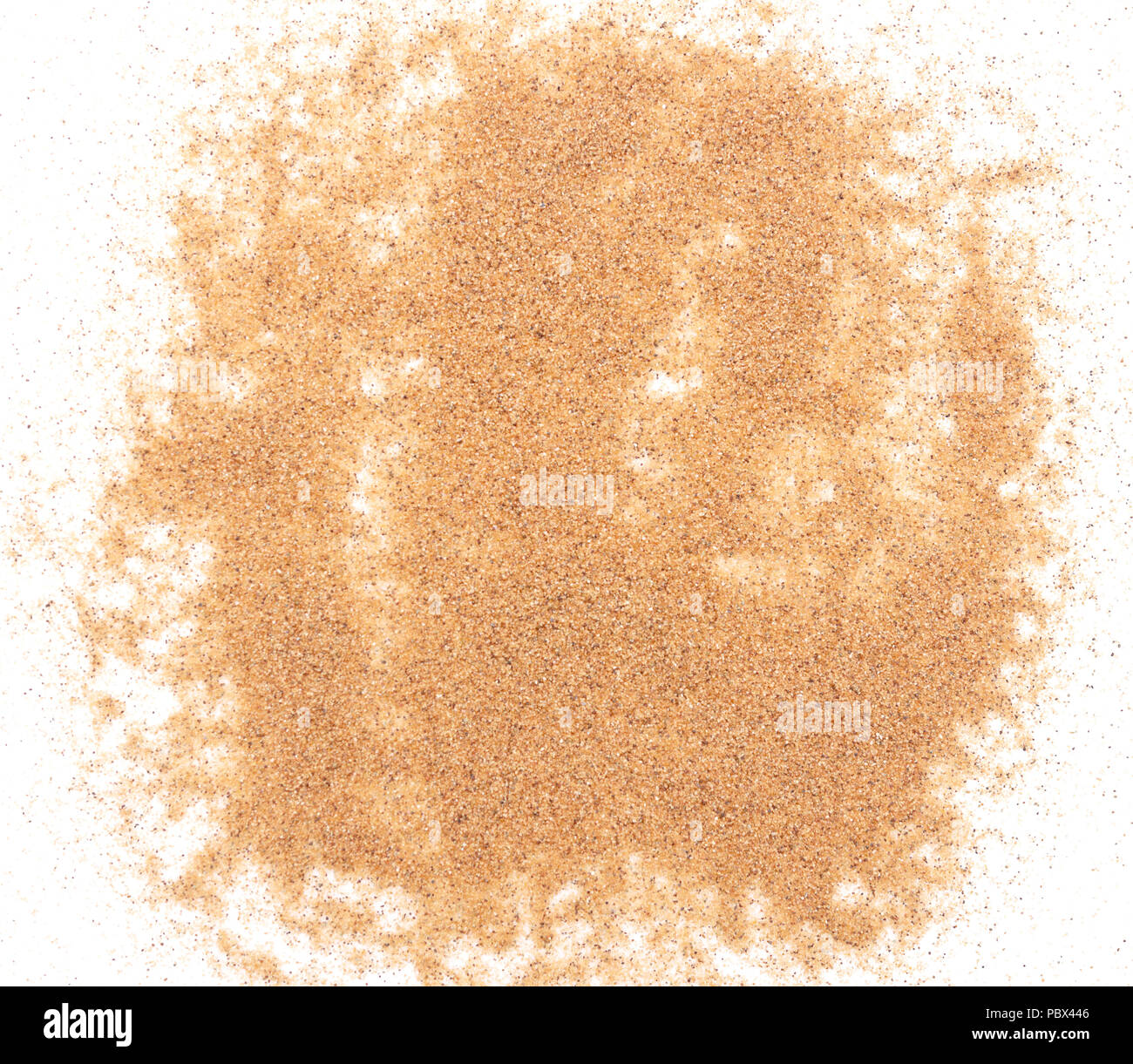 Sand on white Stock Photo - Alamy
