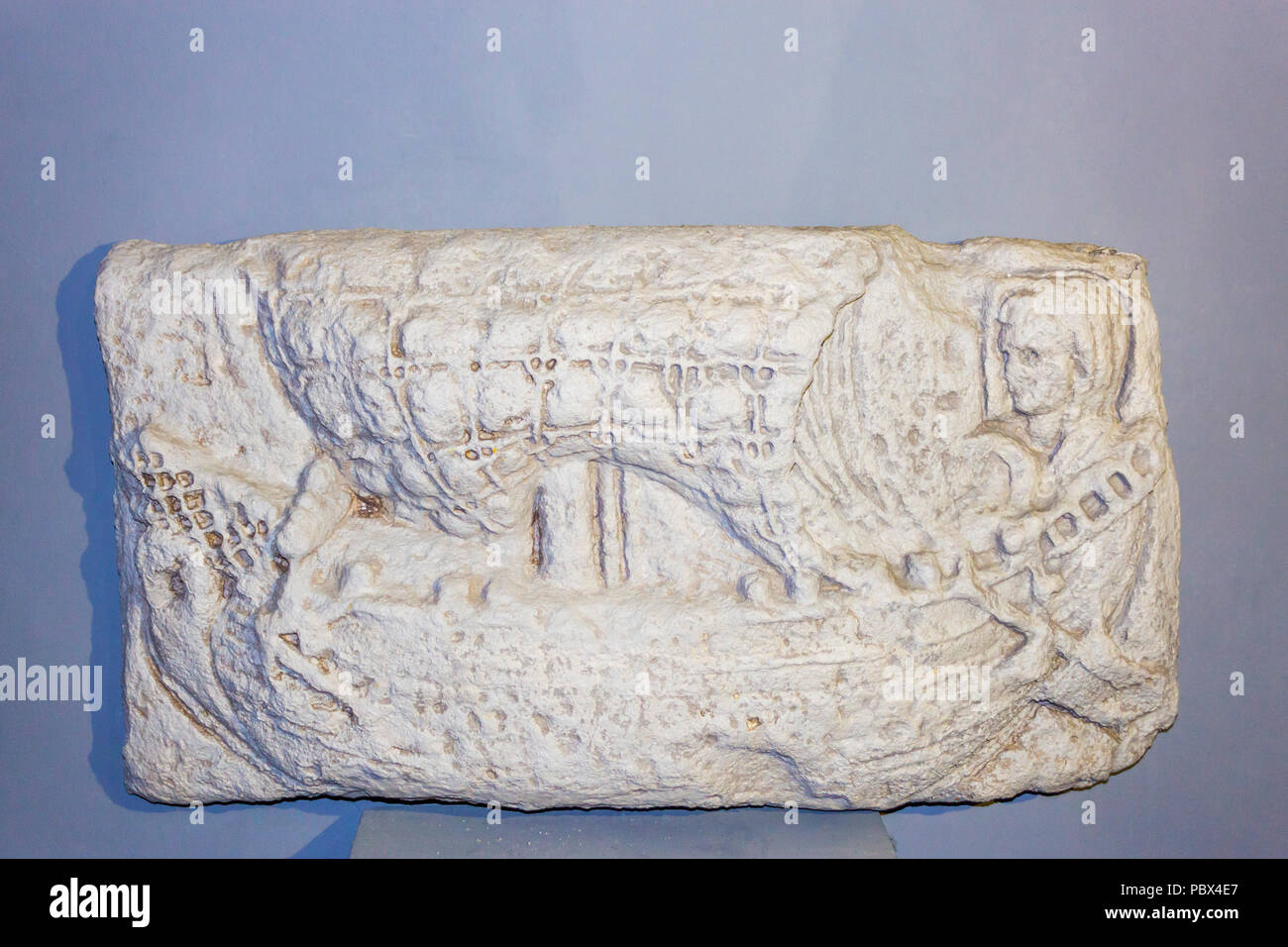 The Roman Horreum, a former grain warehouse, built underground as a ...